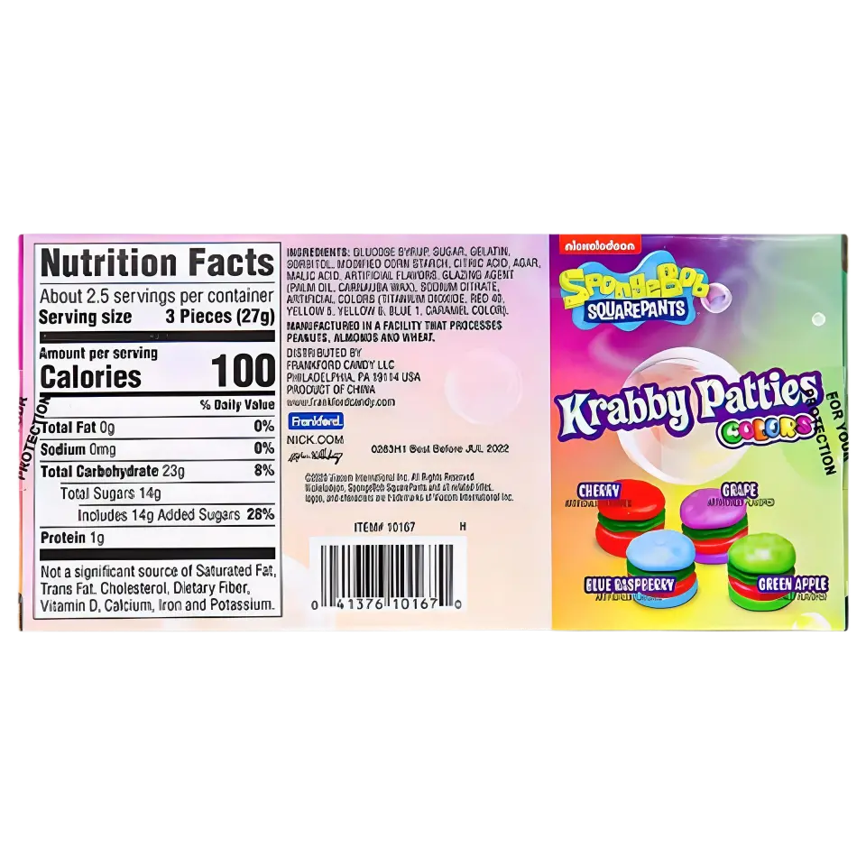 Frankford | Krabby Patties - Colors - Shack à Sauce